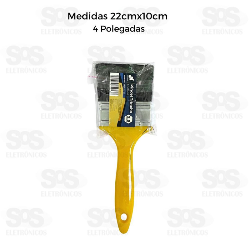 Pincel Multiuso Trincha 4 Polegadas Barcelona BAR-353007