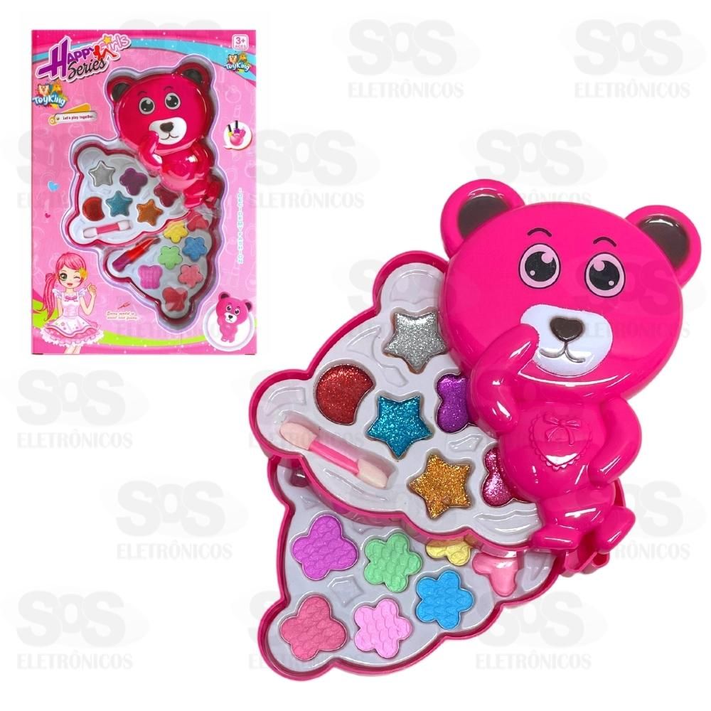 Kit De Maquiagem Para Boneca Ursinho Toy King TK-AB3265 Kit De Maquiagem Para Boneca Ursinho Toy King TK-AB3265