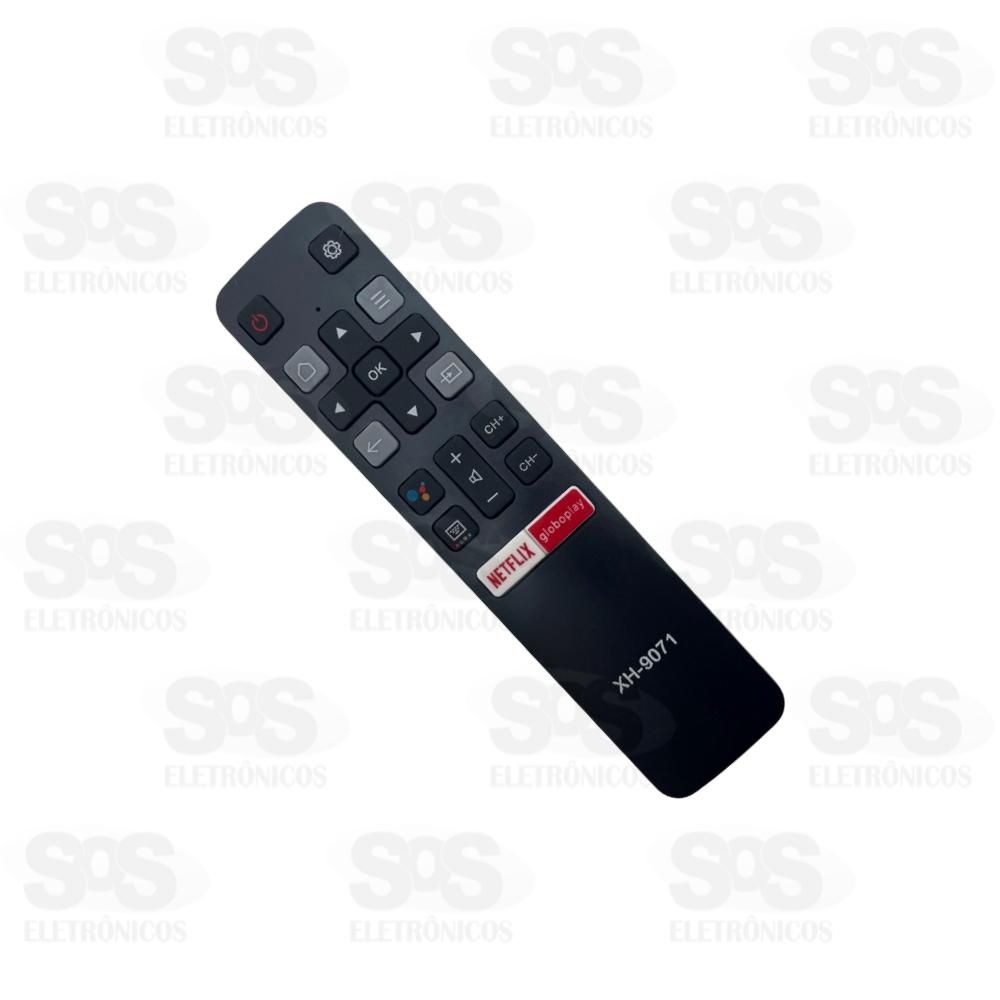 Controle Remoto TCL Smart Netflix Globoplay XH 9071 Controle Remoto TCL Smart Netflix Globoplay XH 9071