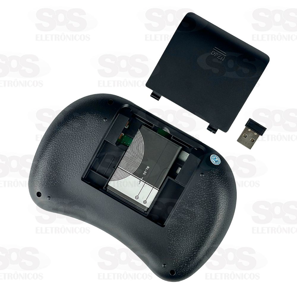 Mini Teclado Sem Fio Com Touchpad Knup KP-2048 Mini Teclado Sem Fio Com Touchpad Knup KP-2048